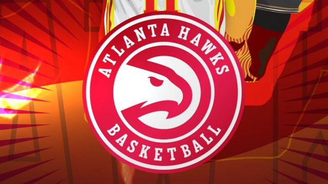Atlanta Hawks Illustration Wallpaper and Poster Design - Ken Osh Tan